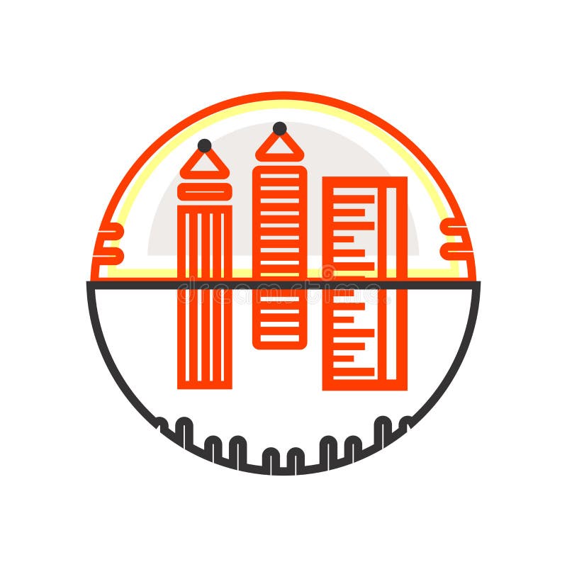 School Material Icon Vector Sign and Symbol Isolated on White ...