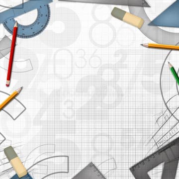 School Math Drawing Tools Background Stock Illustration - Illustration ...