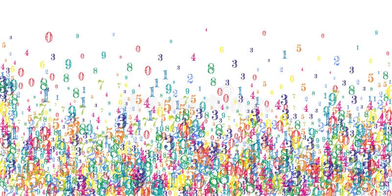 School Math Notebook Cover. Colorful Stock Vector - Illustration of ...