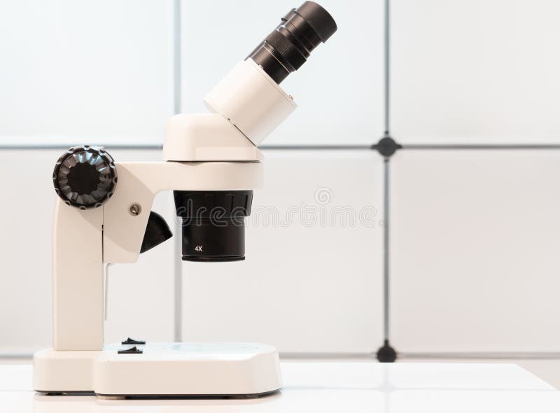 School Microscope in a Biology Class Stock Image - Image of microscope ...