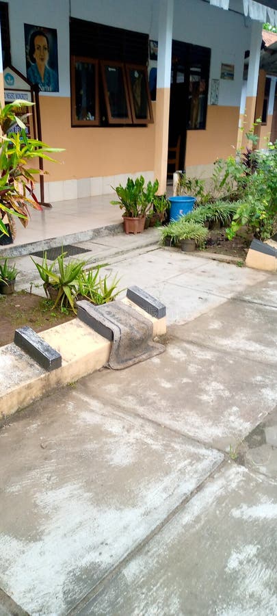 School mini garden stock image. Image of villa, cottage - 265963187