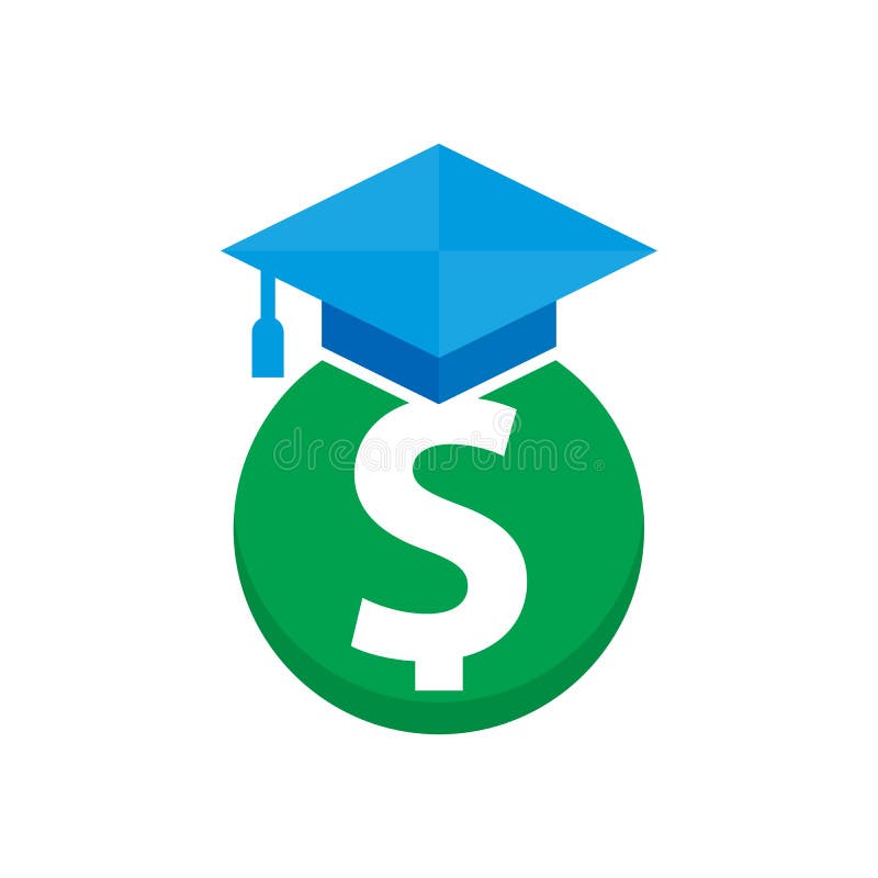 Education Money Icon Logo Design Element Stock Vector - Illustration of ...