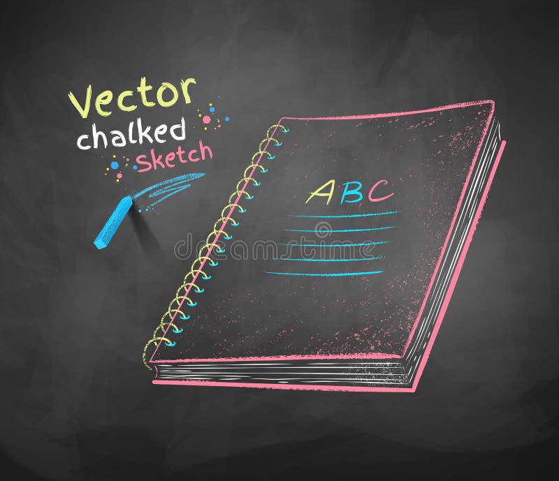 School notebook stock vector. Illustration of list, document - 57022938