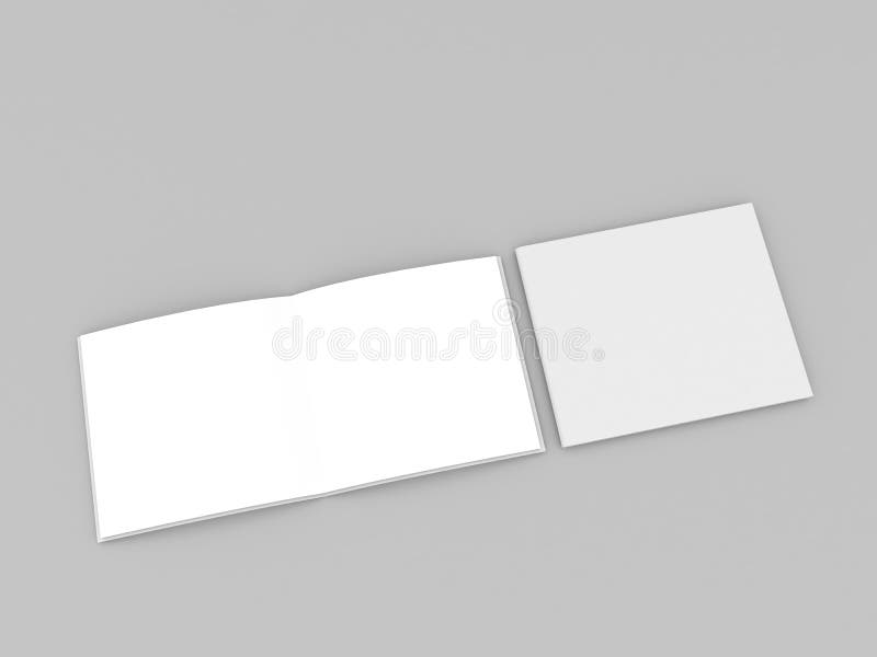 School Notebook Layout on a Gray Background. Stock Illustration ...