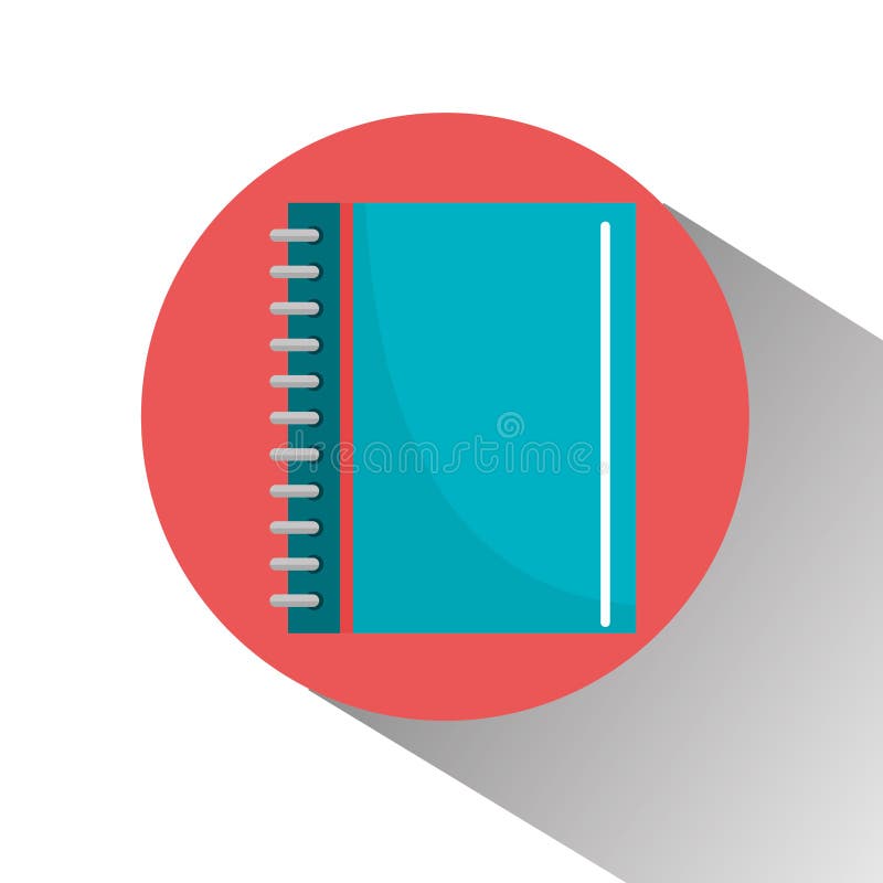 School notebook icon stock illustration. Illustration of book - 64939849