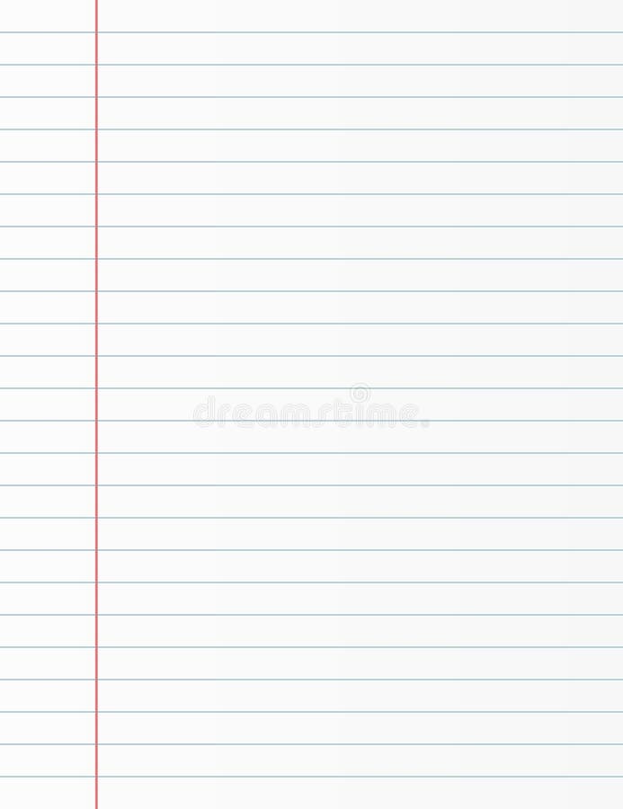 Ruled paper / Lined page stock vector. Illustration of notes - 8391054 Ruled paper / Lined page stock vector. Illustration of notes - 8391054