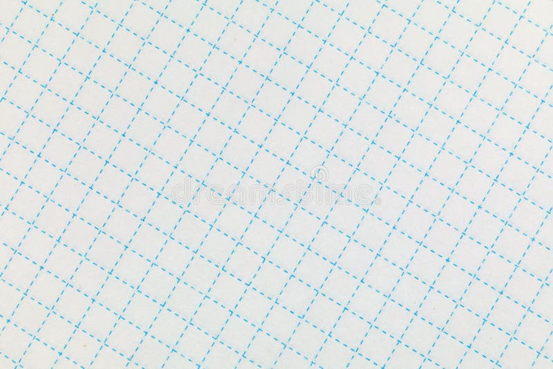 School Notebook Texture Blank Sheet. Cells in a Notebook Background or ...