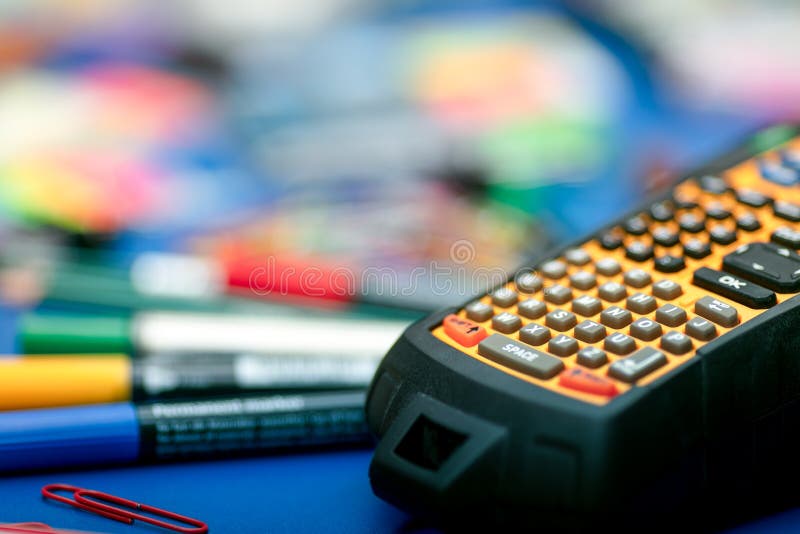 School and Office Stationary. Office Supplies Editorial Stock Photo ...