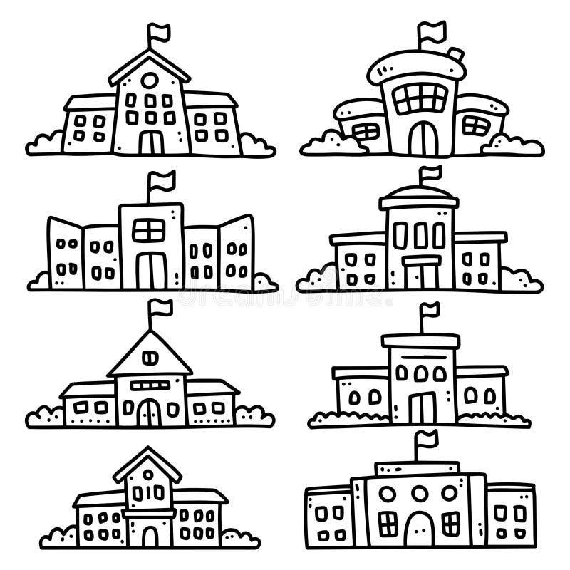 Schoolhouse Clipart Outline Schoolhouse Outline Schoolhouse School