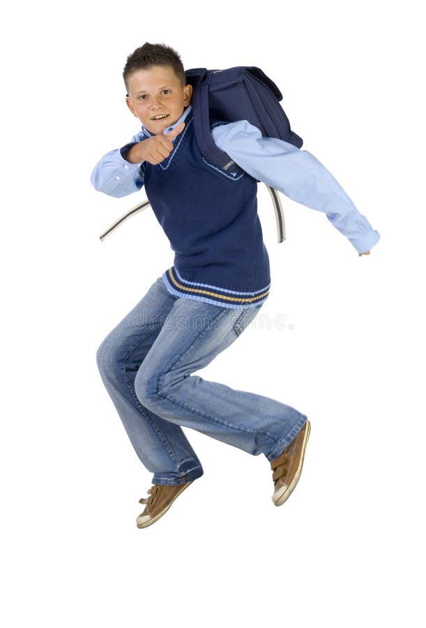 School is over! stock image. Image of body, expressions - 2952487