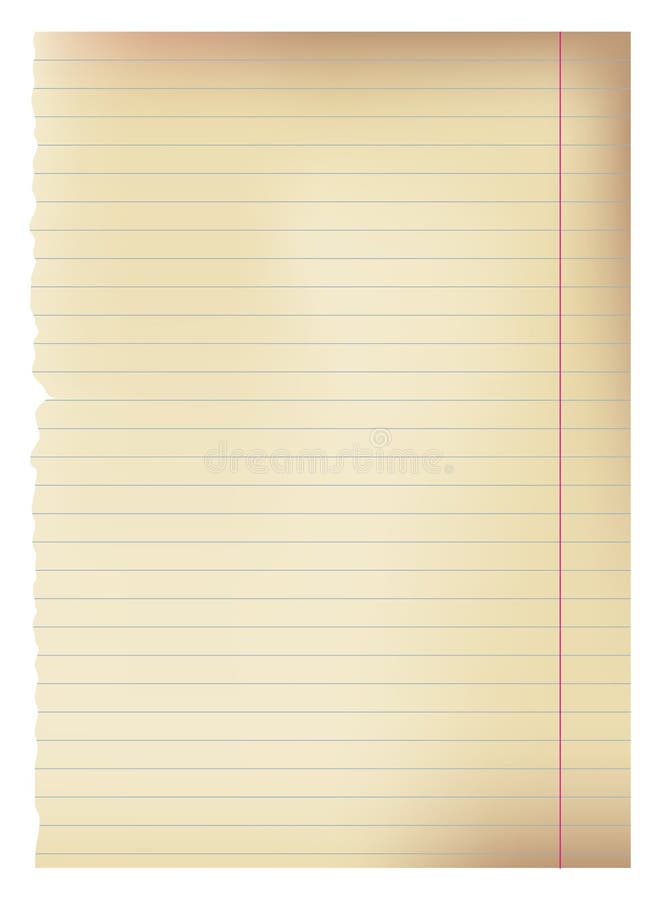 Old crumpled school paper stock image. Image of cardboard - 5295015