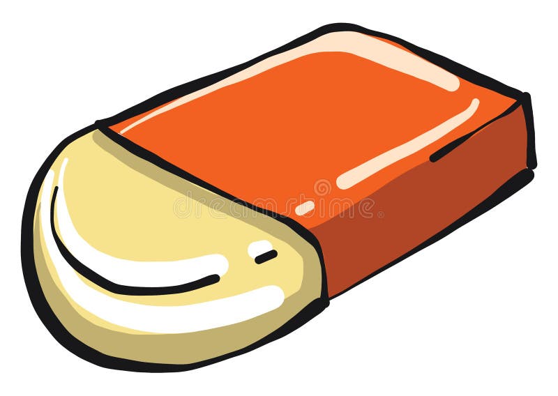 School Rubber, Illustration, Vector Stock Vector - Illustration of ...