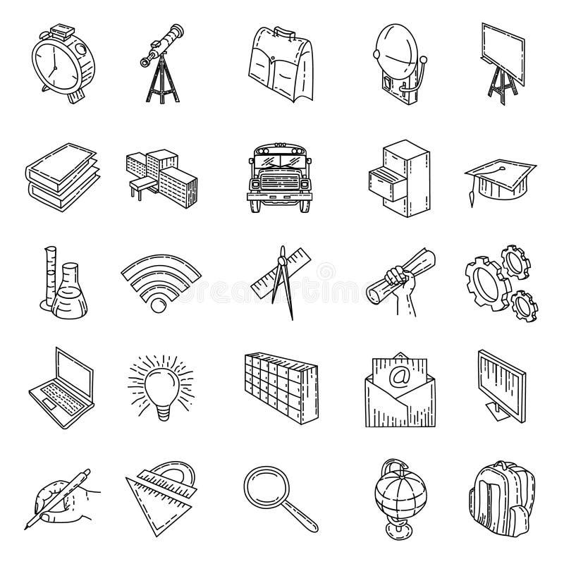 Knowledge Icon. Doodle Hand Drawn or Outline Icon Style Stock ...