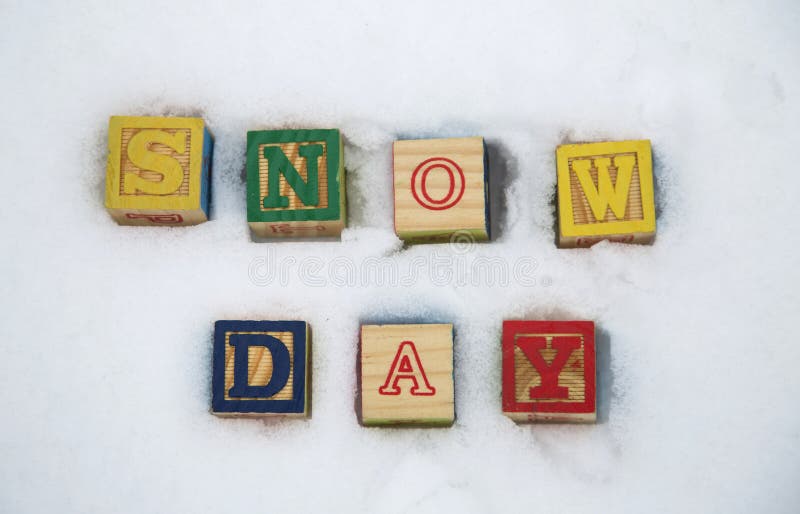 School Snow Day Abstract Background Stock Photo - Image of home ...