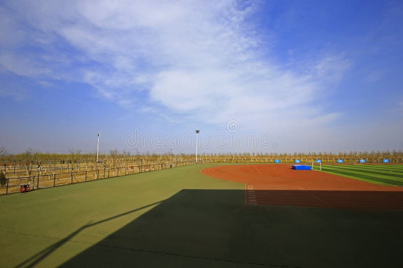The school stadium stock photo. Image of competitive - 275424410