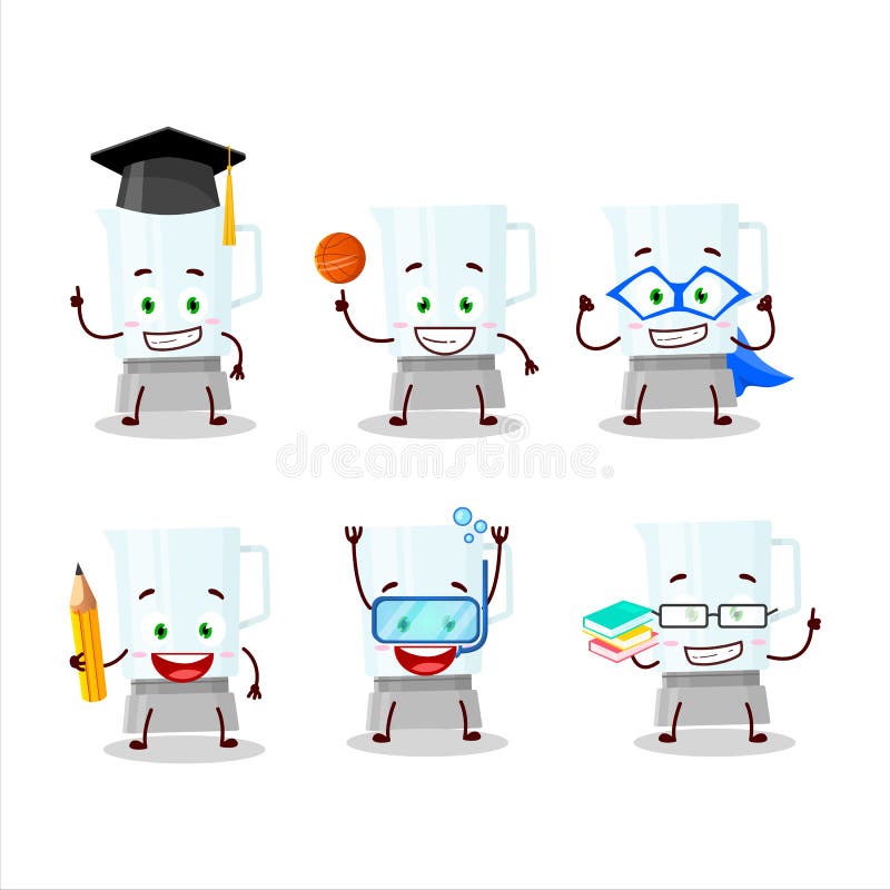 Blender Cartoon in Character with Sad Expression Stock Vector ...