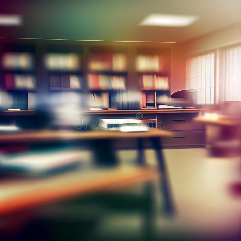 School Student Blurred Light Background, Template - AI Generated Image ...