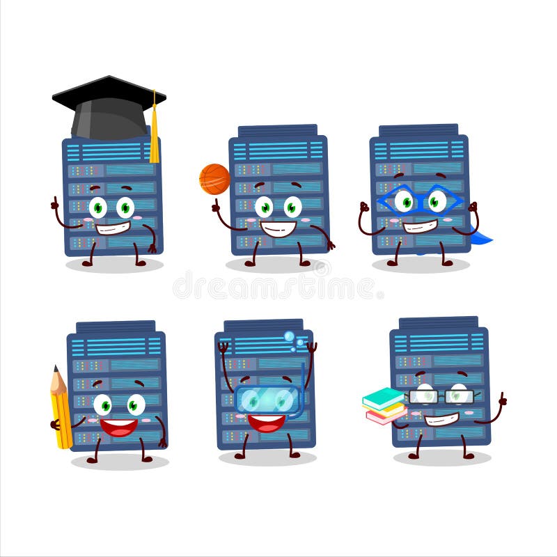 School Server Logo Icon Design Stock Vector - Illustration of learn ...