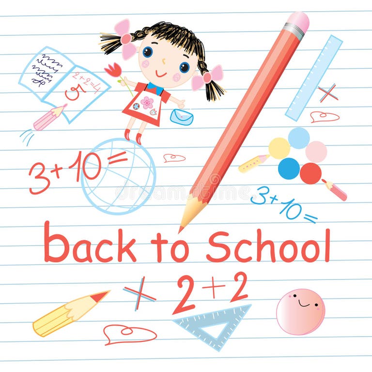 Cartoon School Subjects Art Stock Illustrations – 641 Cartoon School ...