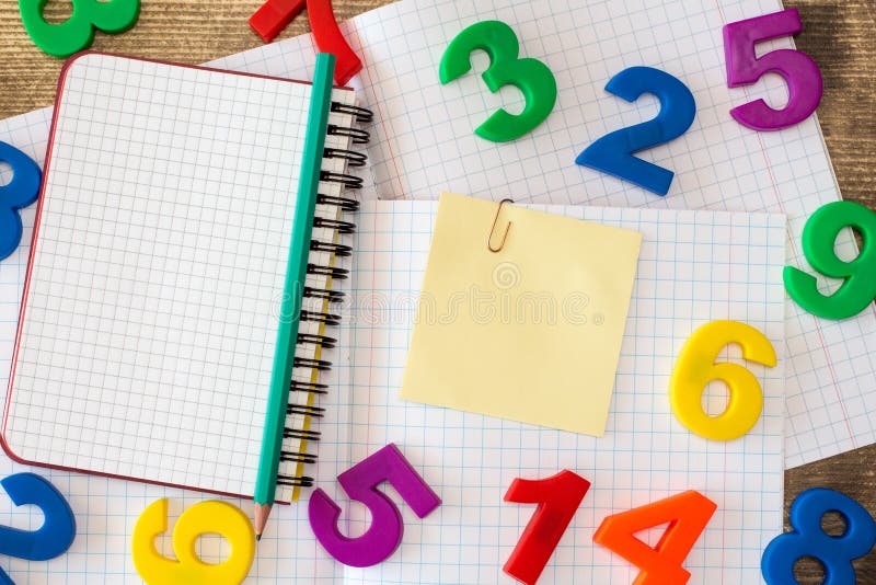 Exercise Book Numbers Sticky Note Stock Photos - Free & Royalty-Free ...
