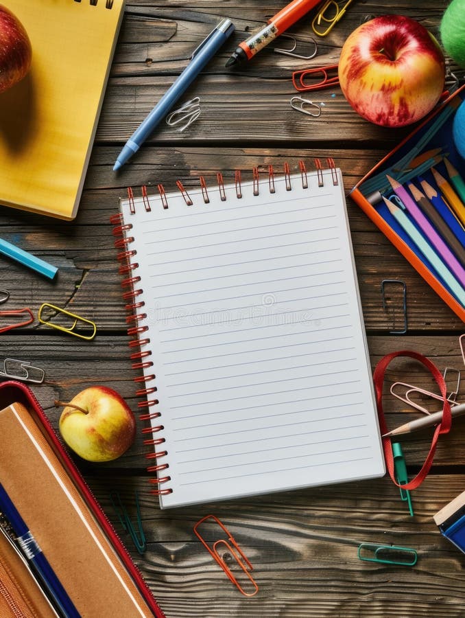 School Supplies stock photo. Image of stationery, schools - 364418778