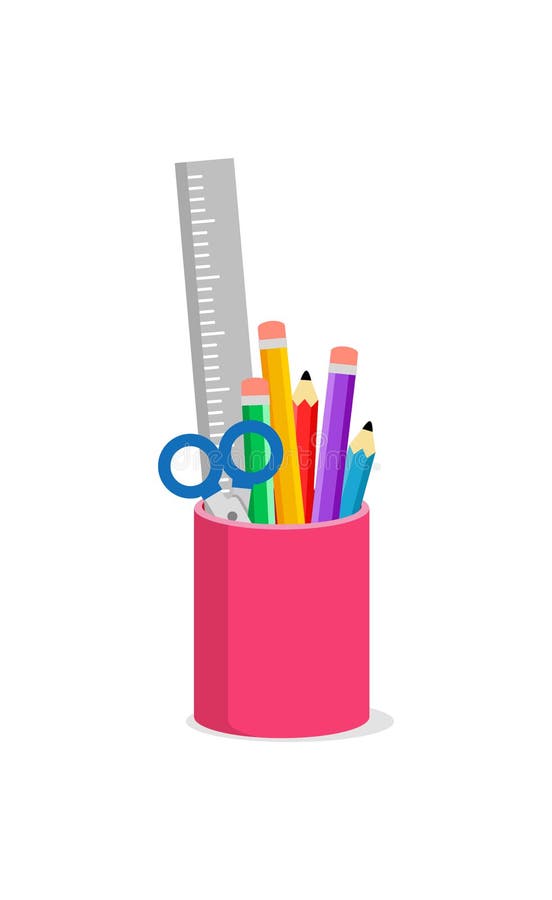 Pencil Color with Good Quality with Good Color Stock Vector ...