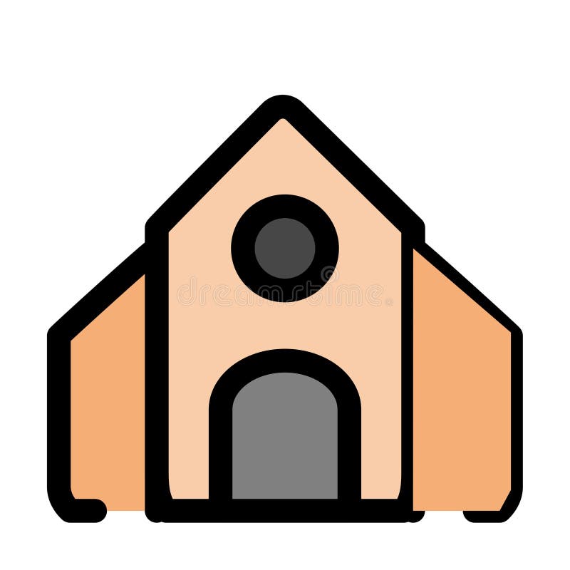 School Symbol - Modern Education or Office Icon Symbol Stock Vector ...