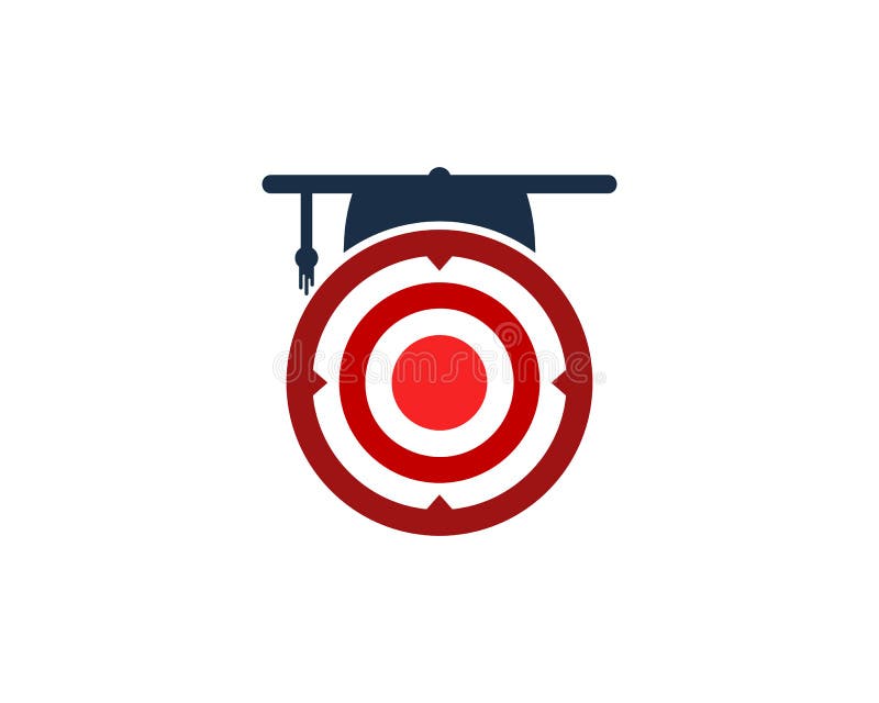 Study Target Logo Icon Design Stock Vector - Illustration of icon ...