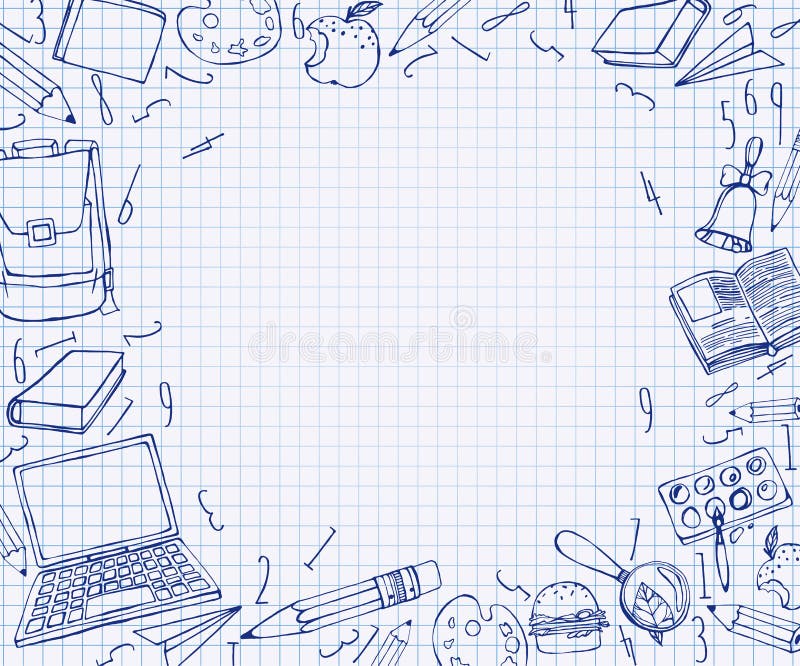 School Test Book 05 a stock vector. Illustration of sandwich - 75422000