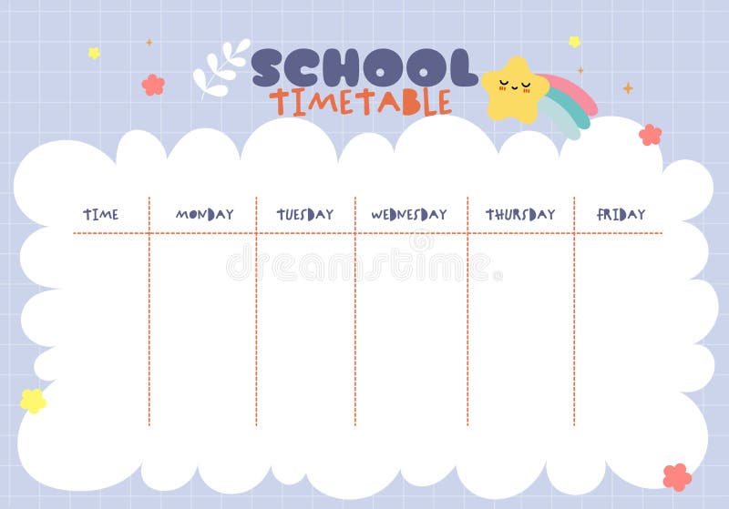 Cartoon Timetable Stock Illustrations – 6,791 Cartoon Timetable Stock ...
