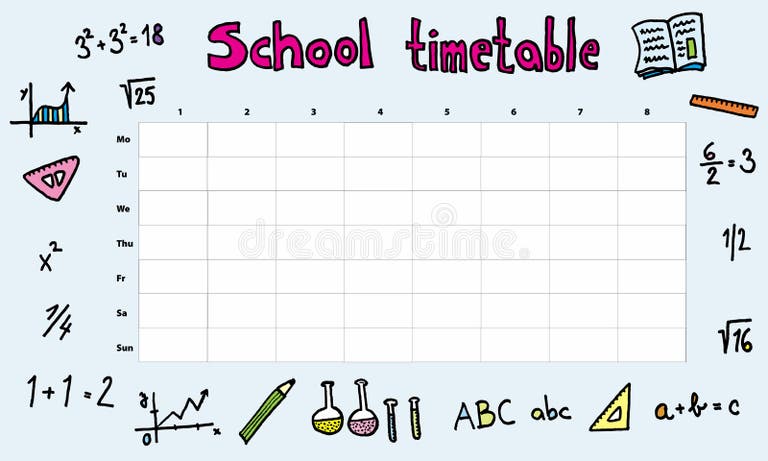Timetable Stock Illustrations – 48,362 Timetable Stock Illustrations ...