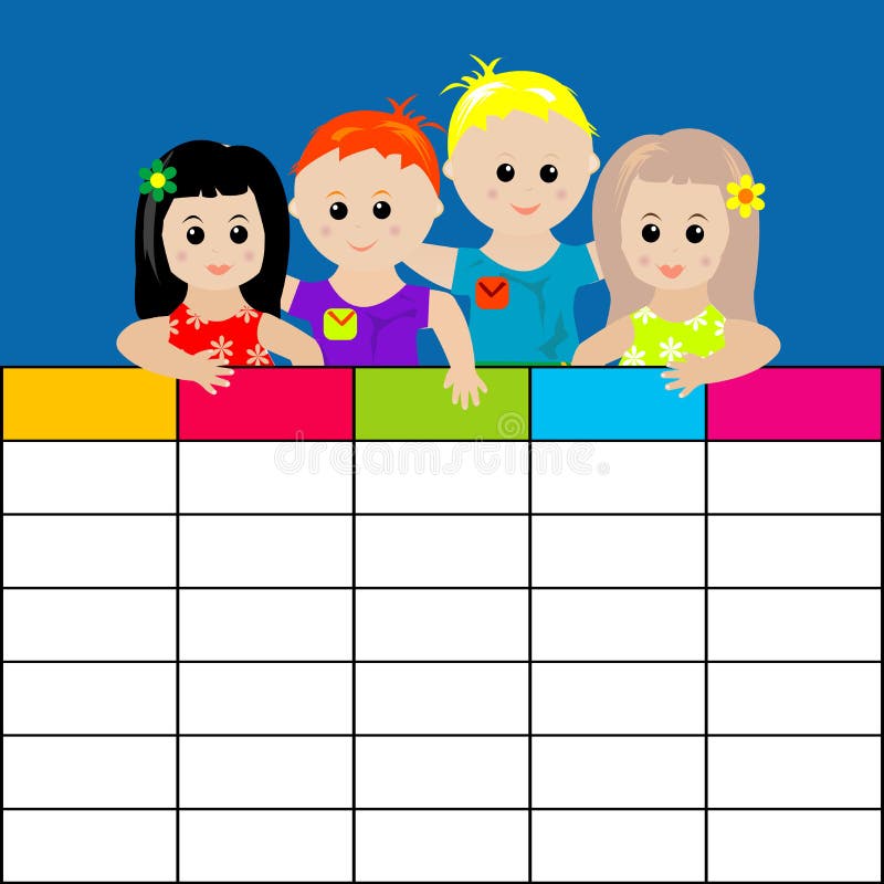 Cartoon Timetable Stock Illustrations – 7,528 Cartoon Timetable Stock ...