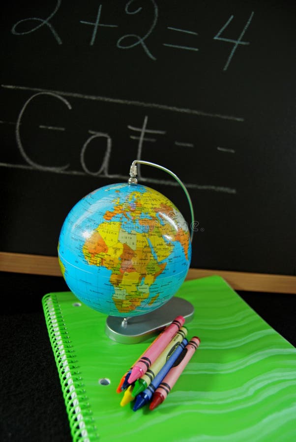 School Tools stock image. Image of green, earth, school - 5992177