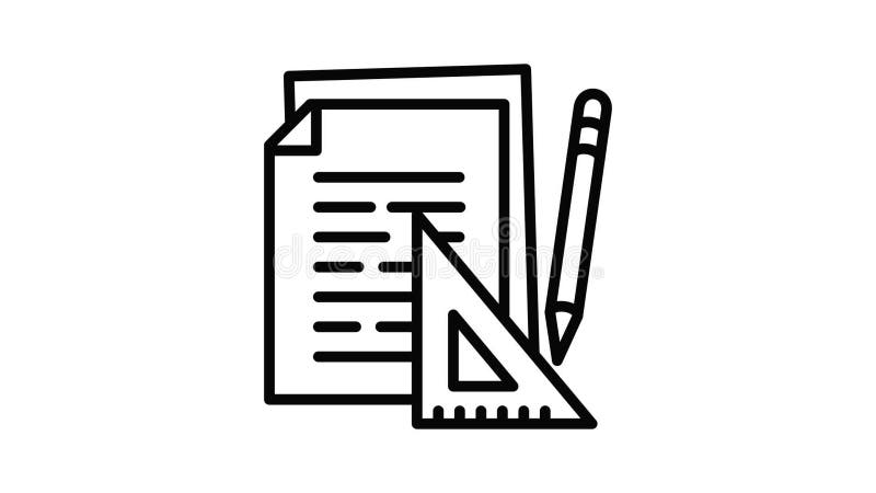 School Tools Icon Animation Stock Video - Video of equipment, pencil ...