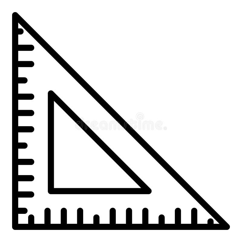 Wooden Triangle Ruler Stock Illustrations – 621 Wooden Triangle Ruler ...