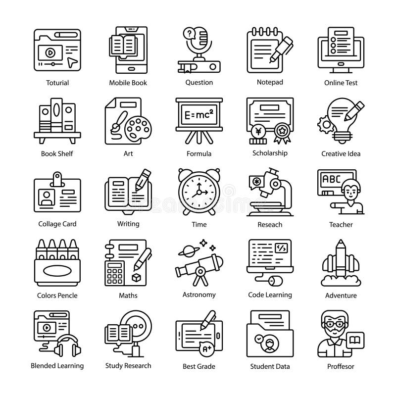 School and University with Elements for Mobile Concepts and Web Apps ...