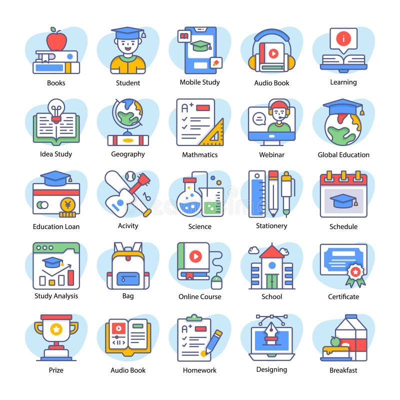 School and University with Elements for Mobile Concepts and Web Apps ...