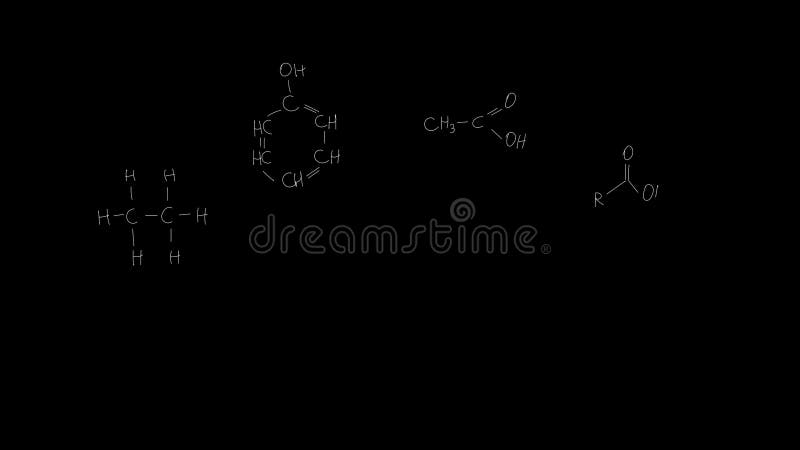 PNG Alpha.Handwriting.Chemistry Structure Formulas,elements. Stock ...