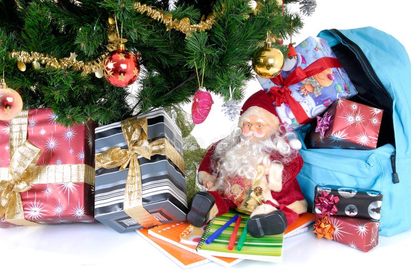 School Vacation, Xmas Break Stock Image - Image of decorated, school ...