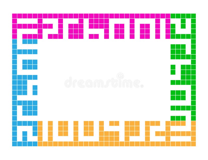 Education Theme with Space for Your Text. School Vector Frame. Abstract ...
