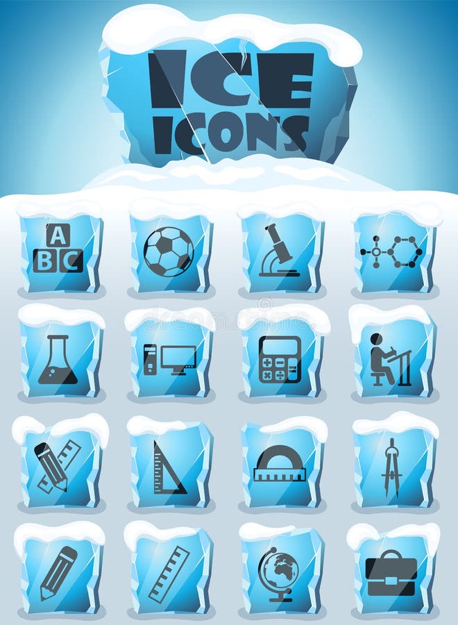 School icon set stock vector. Illustration of flask - 148759542