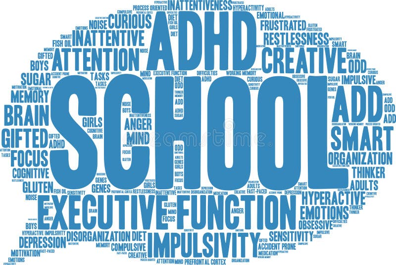 School Word Cloud stock illustration. Illustration of creative - 103137485