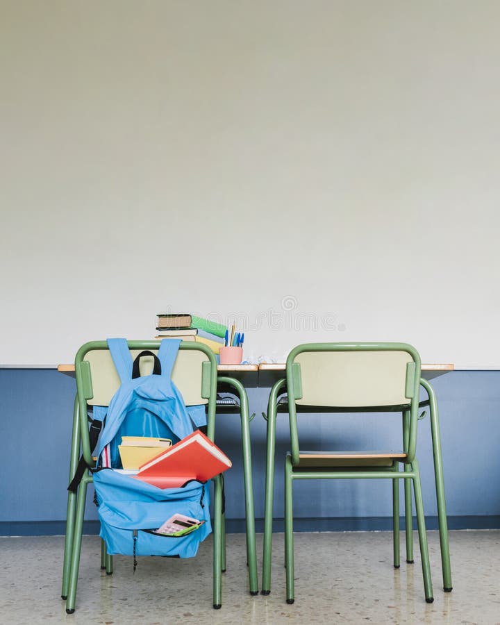 School Workplace Classroom. High Quality Photo Stock Image - Image of ...