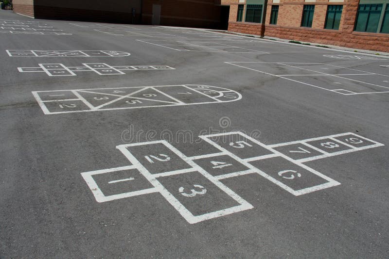 School Yard Games stock photo. Image of scotch, education - 25424306