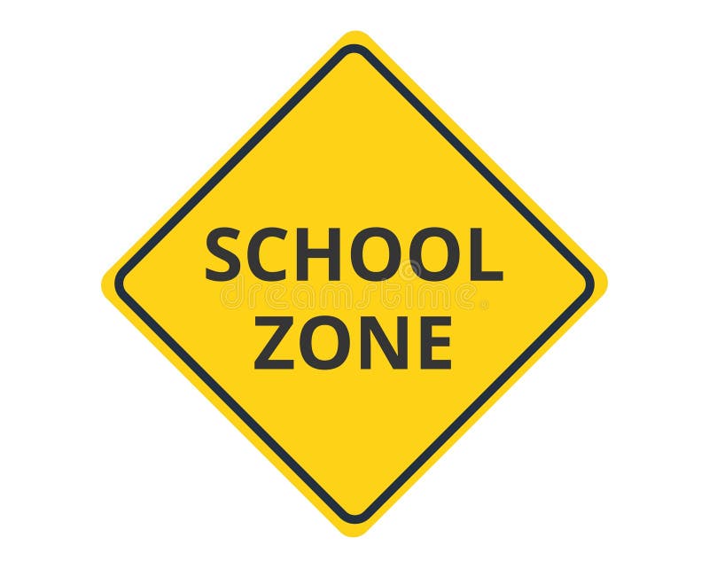 School Ahead Symbol Stock Illustrations – 562 School Ahead Symbol Stock ...