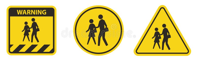School Zone Symbol Sign Isolate on White Background,Vector Illustration ...