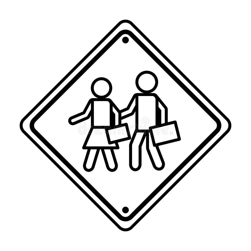 School Zone Icon Stock Illustrations – 1,603 School Zone Icon Stock ...