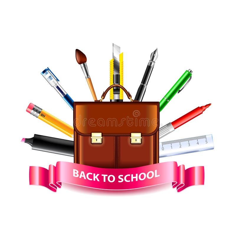 Drawing and Office Tools Cartoon Stock Vector - Illustration of icon ...