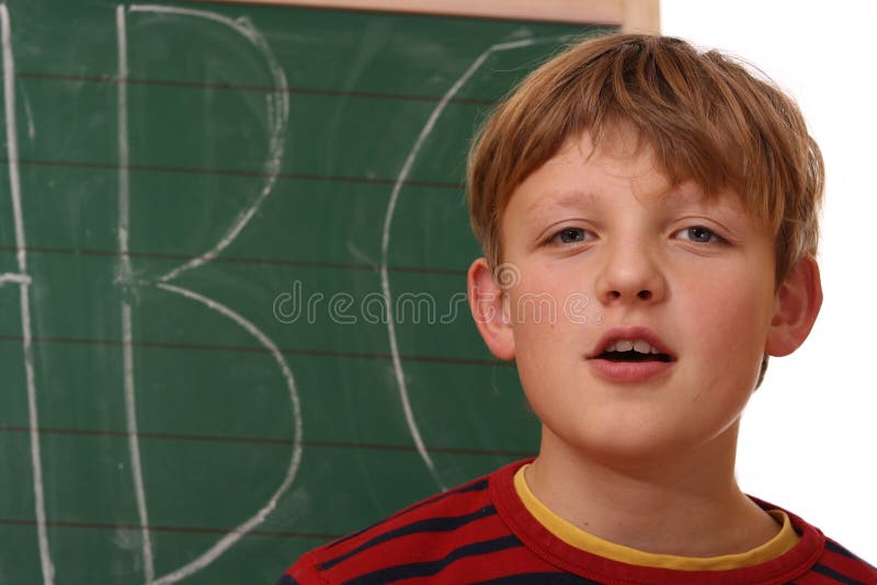 Schoolboy stock image. Image of schoolwork, chalkboard - 12067171