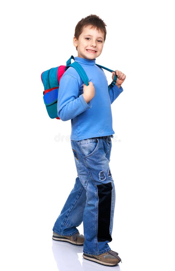 Schoolboy stock photo. Image of grade, copy, education - 4231312